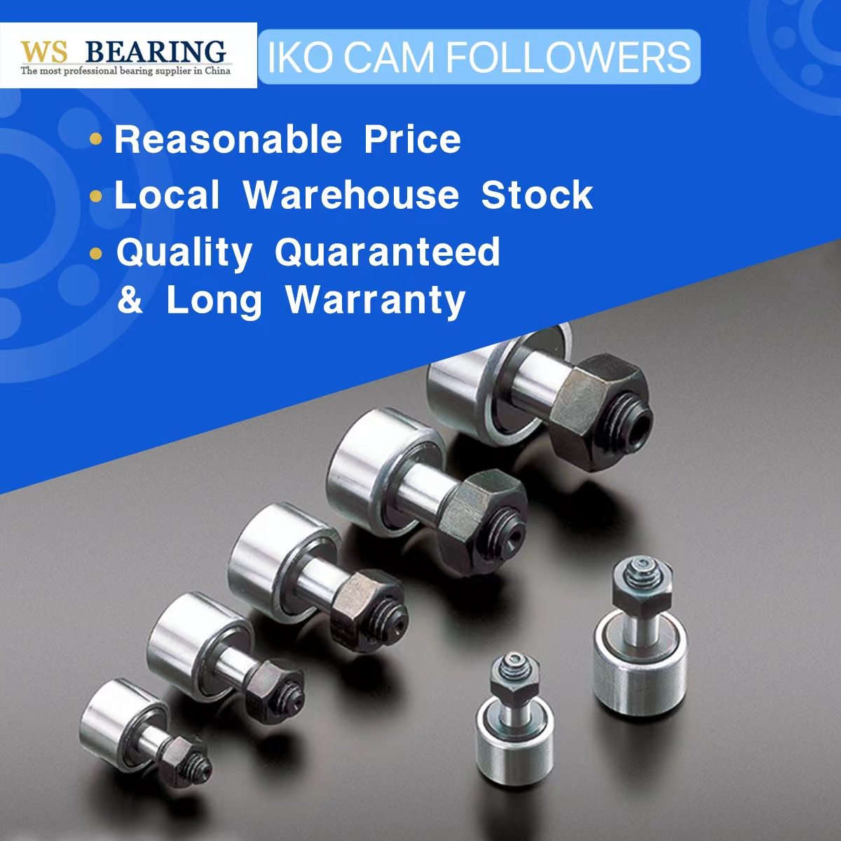 IKO CF12BR CAM FOLLOWERS BEARING IKO LINEAR INA LINEAR ABBA LINEAR WS IKO CF12BR CAM FOLLOWERS BEARING IKO LINEAR INA LINEAR ABBA LINEAR WS